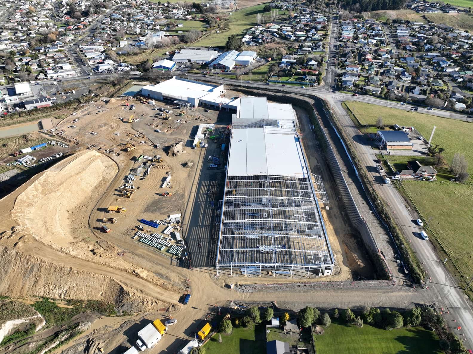 Timaru Showgrounds Hill Retail Development - DuraMesh® - Cirtex